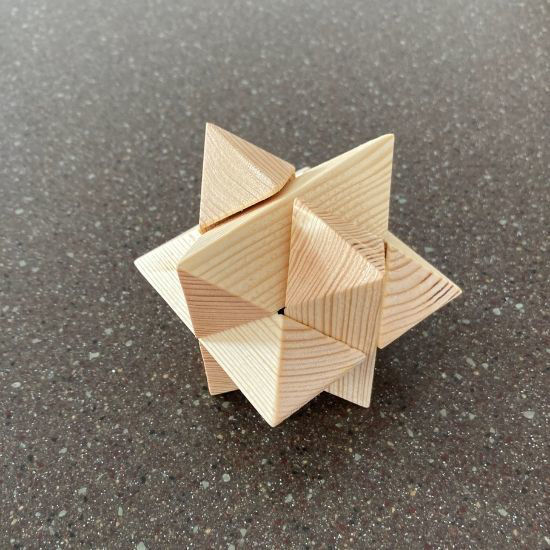 Xumaru | Wood & Ceramic Art , Home Decor and Gift Store. 3D Wooden Star ...